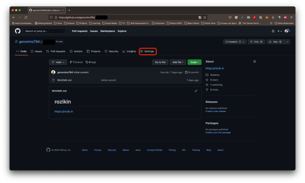 Mengkonfigurasi adnanh/webhook Dengan Github Webhook Pada Ubuntu Server - Blog Rozikin